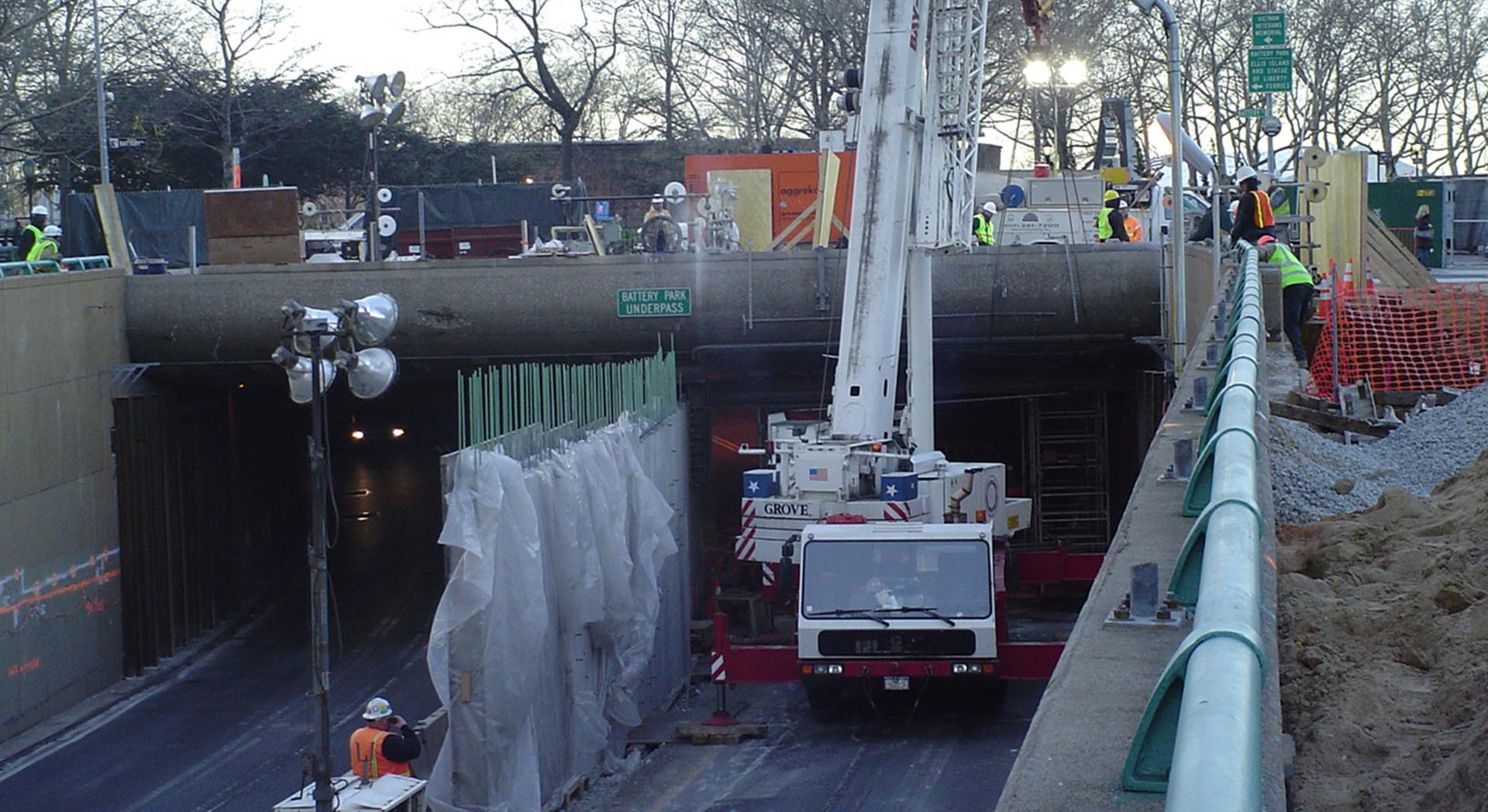 State Route 9A Promenade and Tunnel - Conti Civil